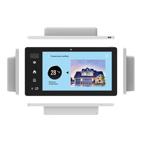 Adjustable Tablet Support Wall Tuya Zigbee Smart Home Control Panel Lcd ...