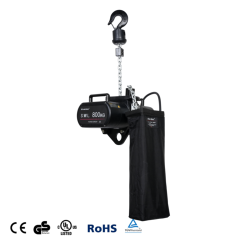 Stage King Electric Chain Block Mini Hoist , 0.8 Ton, Lifting Tools ...