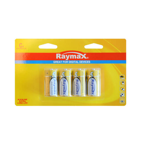 Raymax Oem Brand Great After Service 1.5 Volt Dry Alkaline Battery C ...