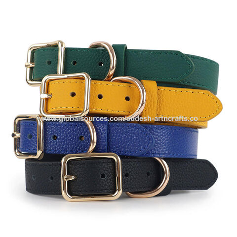 Bulk Buy India Wholesale Dog Collar Stylish Soft Durable Grain Texture ...