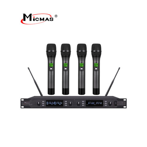 Buy Wholesale China Factory 4 Channel Wireless Microphone System High ...