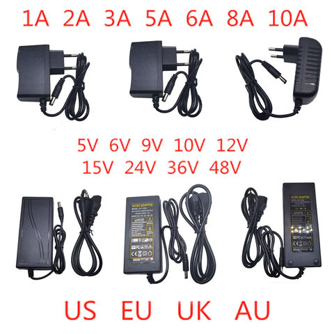 Buy Wholesale China 5v 6v 9v 10v 12v 15v 24v 36v 48v 1a 2a 3a 5a 6a 8a 10a Ac/dc Adapter Switch ...