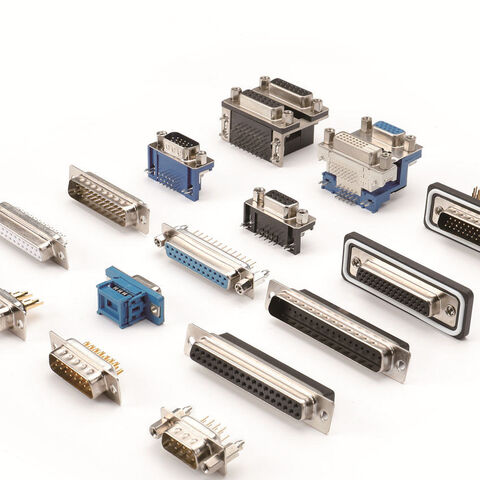D Sub Connectors Db9 Db15 Db25 Db27 Db37 Db60 Dsub D-sub Connector Ddk ...