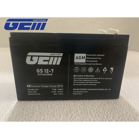 Factory Direct High Quality China Wholesale Gem Gs12-9 12v 9ah Vrla ...