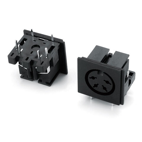 Pcb Mount Din Socket Jack Audio 2a 100v 4/5/6/7/8/10/13/15 Pin Ds ...
