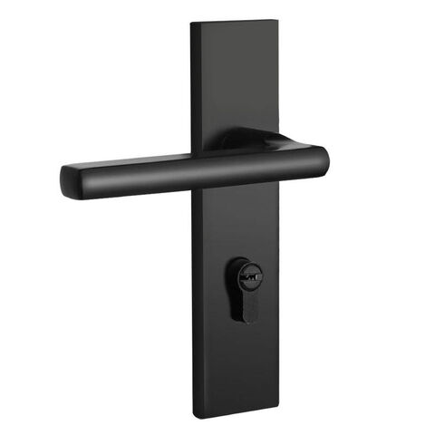 Buy Wholesale China Luxury Black Lever Door Handle Fast Delivery Manual ...
