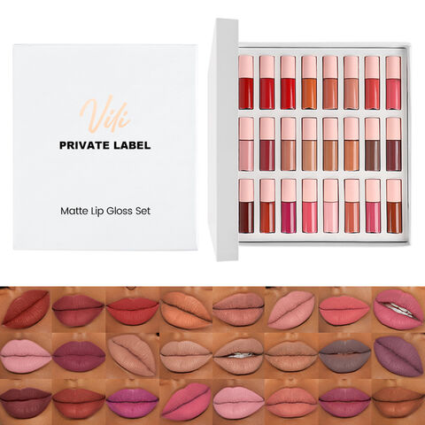 Buy Wholesale China Long Lasting Oem Custom 48 Colors Lipgloss Set ...