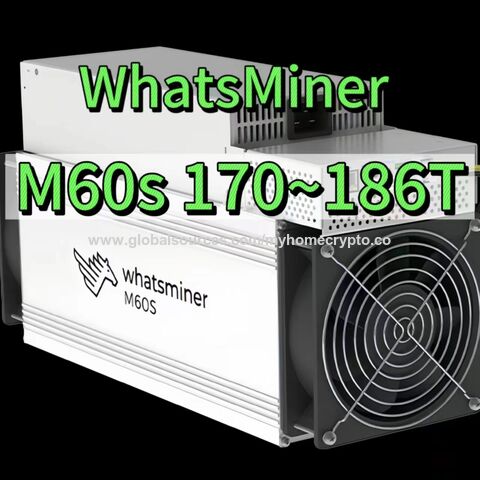 Buy Wholesale China Best Price M60 156-172t M66 Whatsminer Miner Btc ...