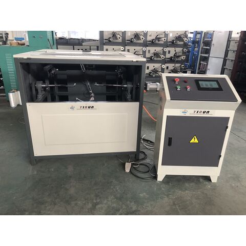 Semi Automatic Rope Coiler Coiling Machine For Winding Rope Reel Spool ...