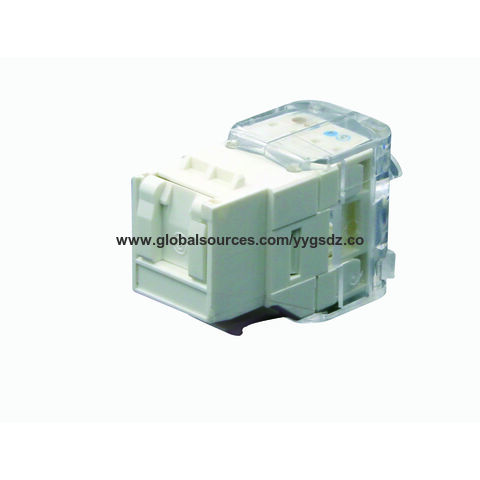 Utp Toolless Cat6a/cat6/cat5e Keystone Jack With Dust Cover - Expore ...