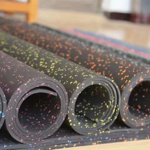 Buy Wholesale China Rubber Flooring Matting Exercise Rubber Floor Mat ...