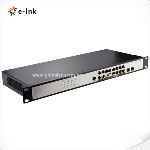 Buy Wholesale China L2+ Managed Switch 16-port 10/100/1000t 802.3at Poe ...
