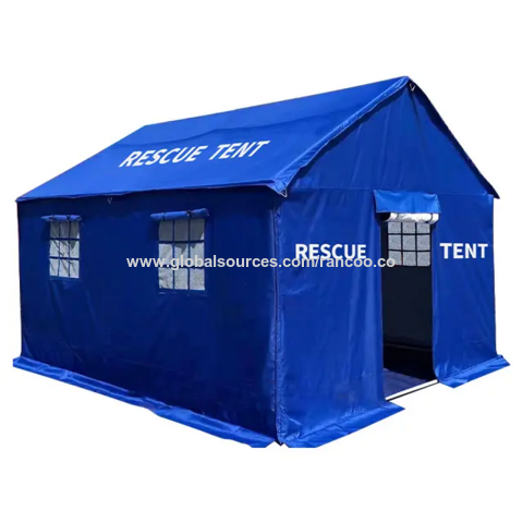 Manufacturer China Emergency Tent Disaster Relief Rescue Tent Large ...