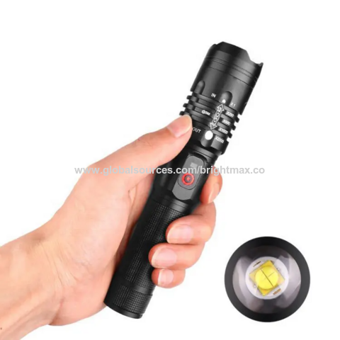 High Quality 1000 Lumen Aluminum Waterproof 18650 Rechargeable Tactical ...