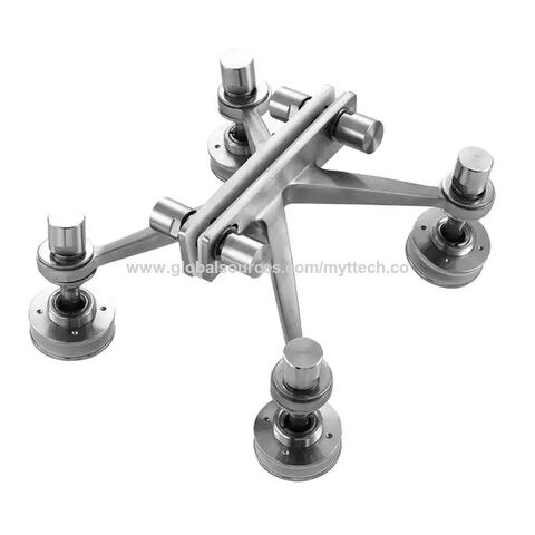 Buy Wholesale China Curtain Wall 4 Arms Stainless Steel Glass Fin ...