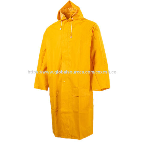 Wholesale Oem Pvc/polyester Adult Different Colour Raincoat, Rain Coat ...