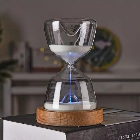 Buy Wholesale China Hot Sale Glass Hourglass Sand Timer Lighted Remote ...