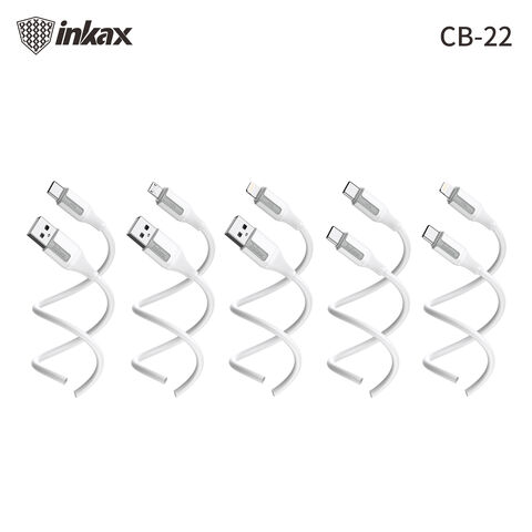 Buy China Wholesale Inkax Silicon 2.1a Fast Charging Usb C Cable Charger For Iphone & Cable $0. ...