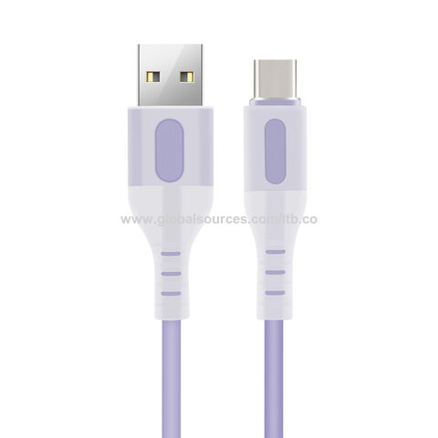 Bulk Buy China Wholesale Transparent Silicone Fast Charging Cable And ...