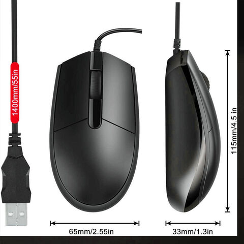 Buy Wholesale China Dpi1600 Wired Mouse Simple Mouse For Office Home ...