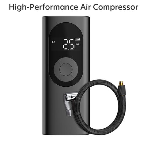 Buy Wholesale China 6000mah Portable Air Compressor With Powerful Led ...