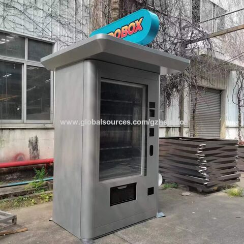 Buy Wholesale China Custom Self-service Kiosk Booth Metal Vending Box ...