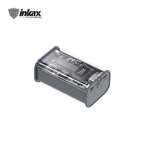 Inkax 22.5w 10000mah Qc3.0 Pd3.0 Portable Power Bank With Display ...