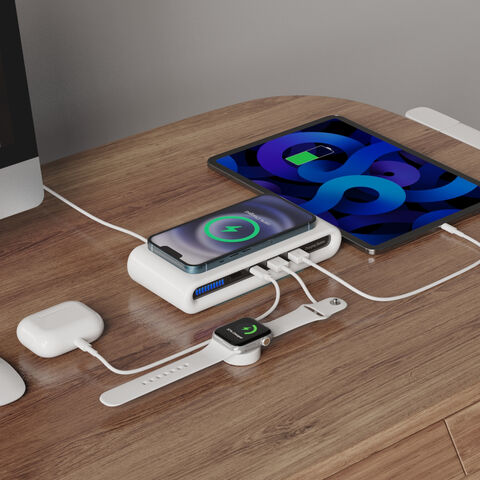 Buy Wholesale China 4 In 1 Multi Usb Outputs Functional Qc3.0 Wireless ...