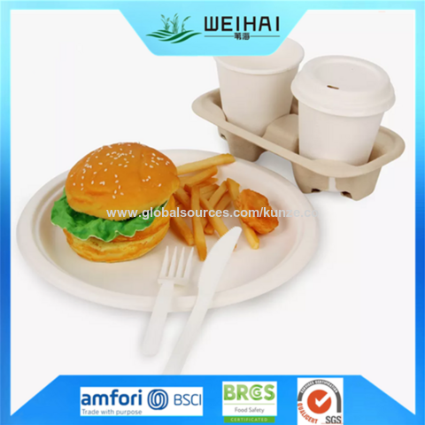 Buy Wholesale China Paper Plate Paper Tray Disposable Fast Food Food ...