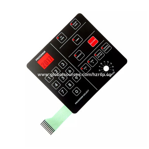 Buy Wholesale China Front Panel Metal Dome Graphic Covers Switch Film ...