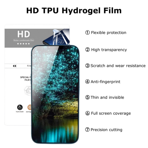 Hd Tpu Hydrogel Mobile Phone Screen Protector Film Sheet For Cutting ...