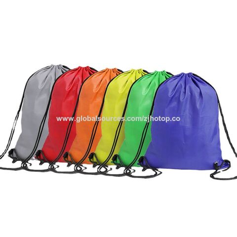 Custom 210d 420d 210t Polyester Nylon Oxford Drawstring Bag Multiple Colors Can Be Customized ...