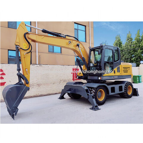 Buy Wholesale China Hydraulic Wheel Digger Excavator Earth-moving ...