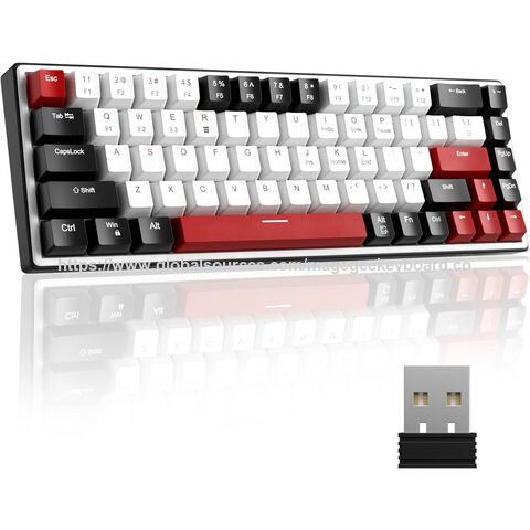Magegee Sky68 Plus 60% Wireless Mechanical Keyboard, 3-mode Mini Gaming ...