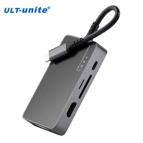 Ult-unite 8 In 1 Usb-c Hub Usb C Dock Station Usb3.0 5gbps Hdmi 3840 ...