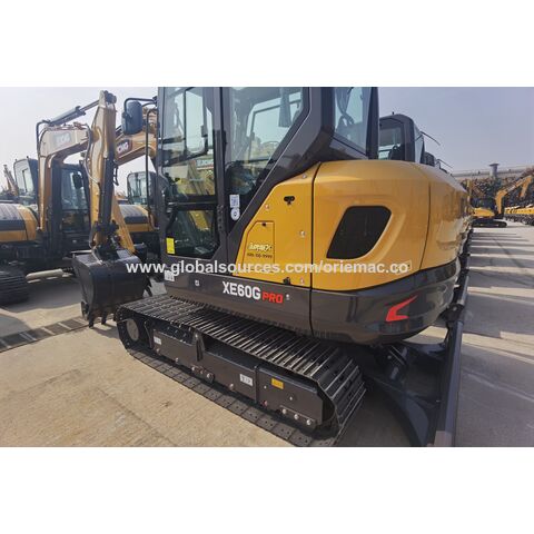 Buy Wholesale China 6ton Mini Hydraulic Digger Xe60ga Crawler Excavator ...