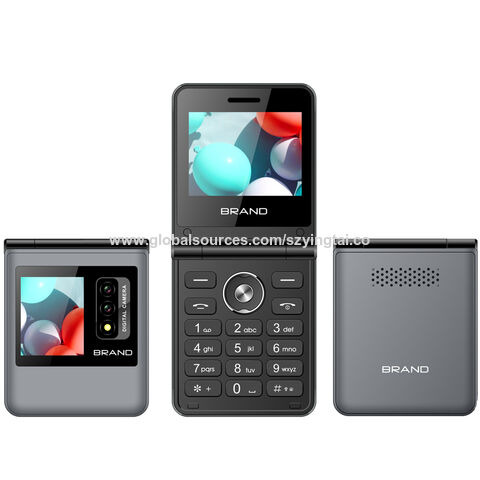 Buy Wholesale China 2g Flip Phone With Torch Dual Sim Basic Lte Feature ...