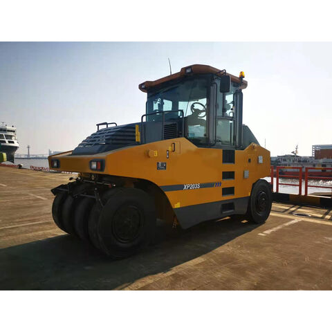 20 Ton Pneumatic Rubber Tire Road Roller Xp203s Pneumatic Roller For ...