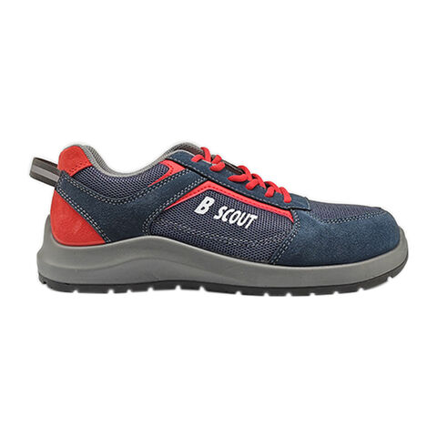 Suede Upper; Steel Toecap;safety Shoes;red - Buy China Wholesale Safety ...