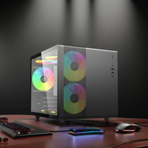 Buy Wholesale China Soeyi Custom Mid Tower Atx Pc Gaming Case ...