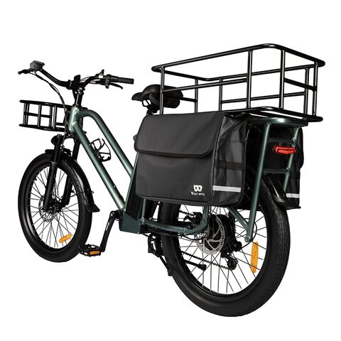Foldable Electronic Cargo Bike Electric Bicycle 20ah Lithium Removable ...