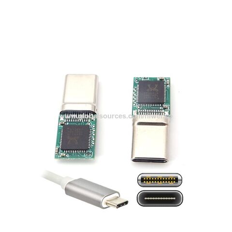 24-core Type-c Plug To 4-core Audio Digital Signal Straight-2 Pcba ...