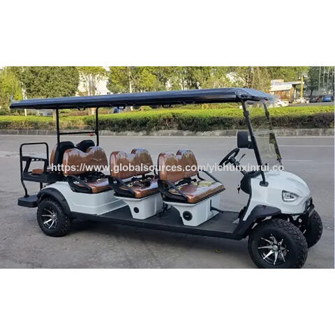 Buy Wholesale China Modern Minimalist Airport Golf Cart 6-8 Seats White ...