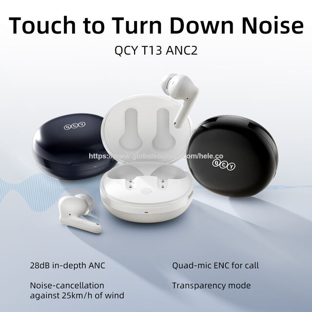 Buy Wholesale China Wireless Earphones New Anc + Enc Noise-cancelling ...
