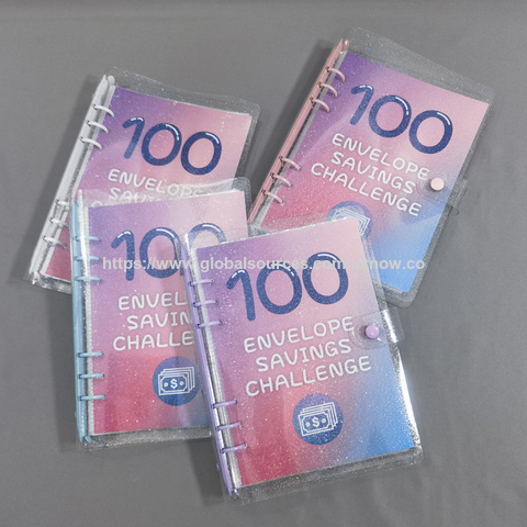 Bulk Buy China Wholesale 100 Savings Challenge Binder, Money Saving ...