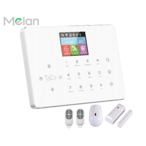 Full Touch Screen Wifi+4g Module, 32 Wireless Zones, 4 Wired Zones,32 ...