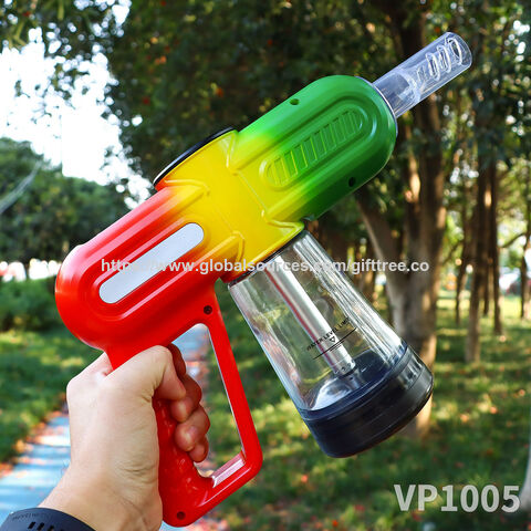 Wholesale New Colorful Electric Spray Gun Bong Glass Bongs Smoking ...