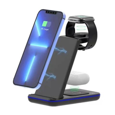 Custom New Arrival 15w Fast Charger Wireless Charging Stand Station For ...