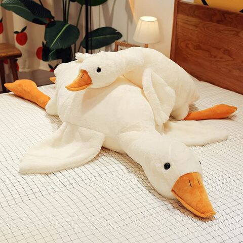 Goose Stuffed Animal 20 Inch Cute Duck Plush Toy, Goose Plush Soft Swan ...