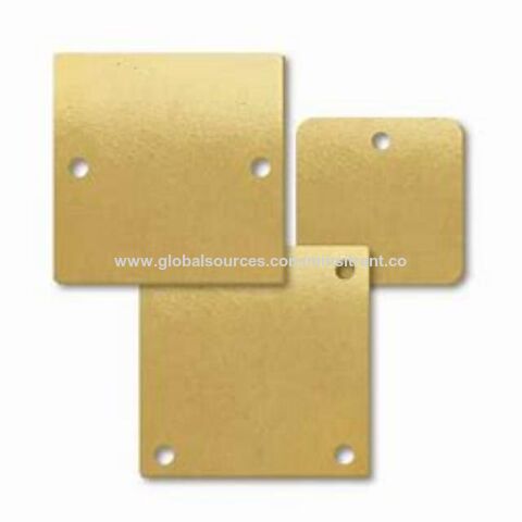 Buy Wholesale China Professional Custom Gold Aluminum Brass Printing ...